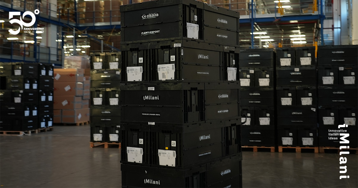 Cisalfa sceglie le cassette in plastica iMilani - iMilani Blog