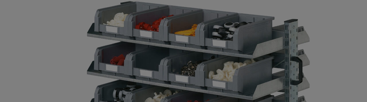 Scaffali con contenitori in plastica - iMilani Blog